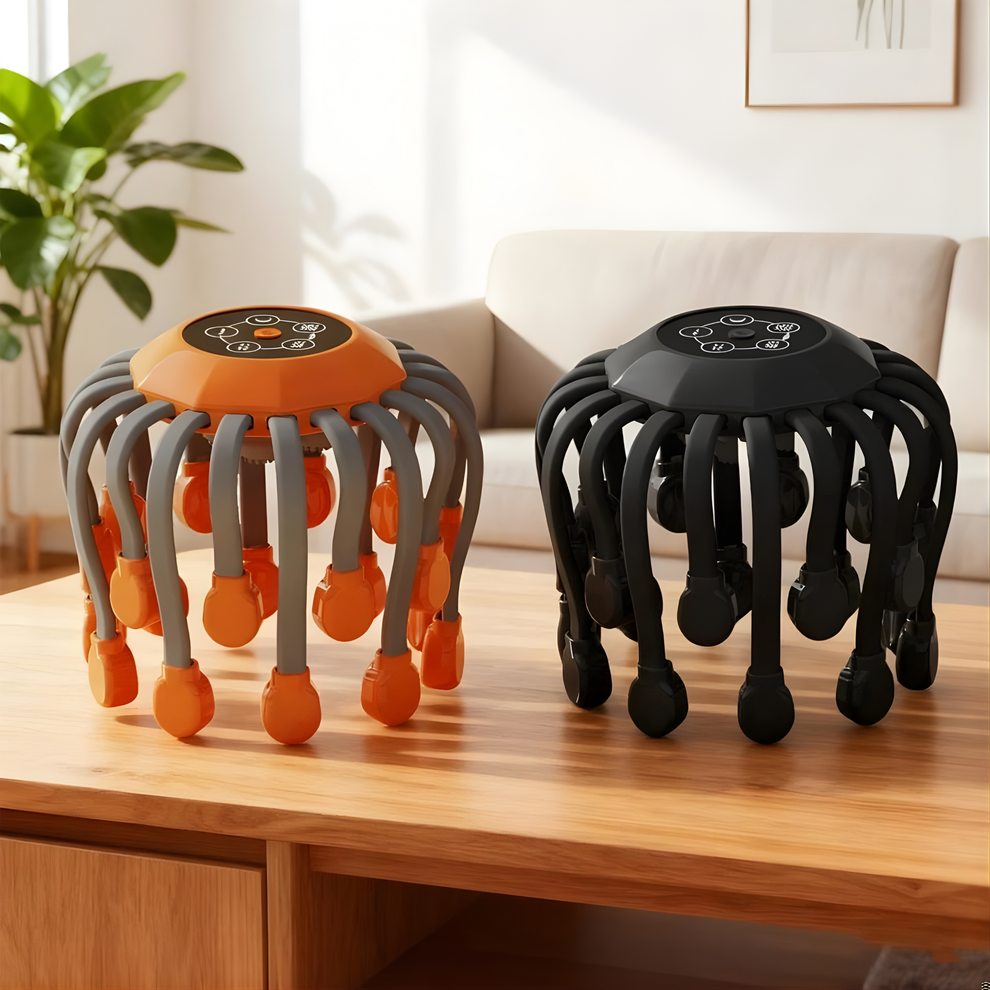 MigraEase™ - Electric Scalp Massager – Velvet GlowStore